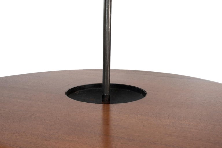 Allen Ditson One-Off Sculptural 'Heart' Table in Walnut and Iron For ...