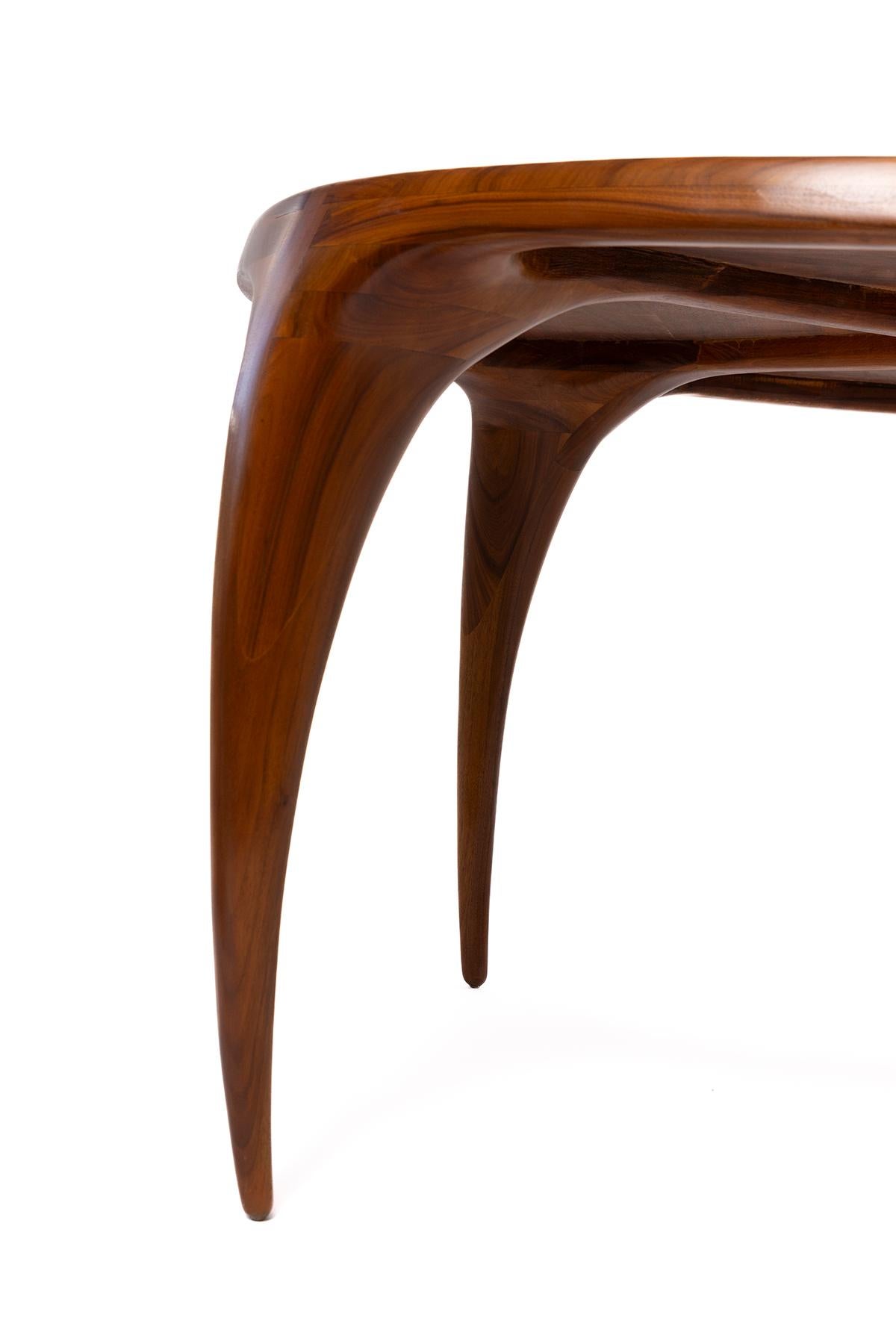 Walnut and Ceramic Dining Table by Allen Ditson and Lee Porzio For Sale ...