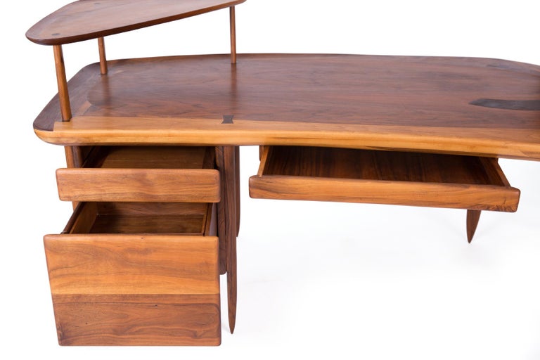 Allen Ditson Sculptural One-Off Desk For Sale at 1stdibs