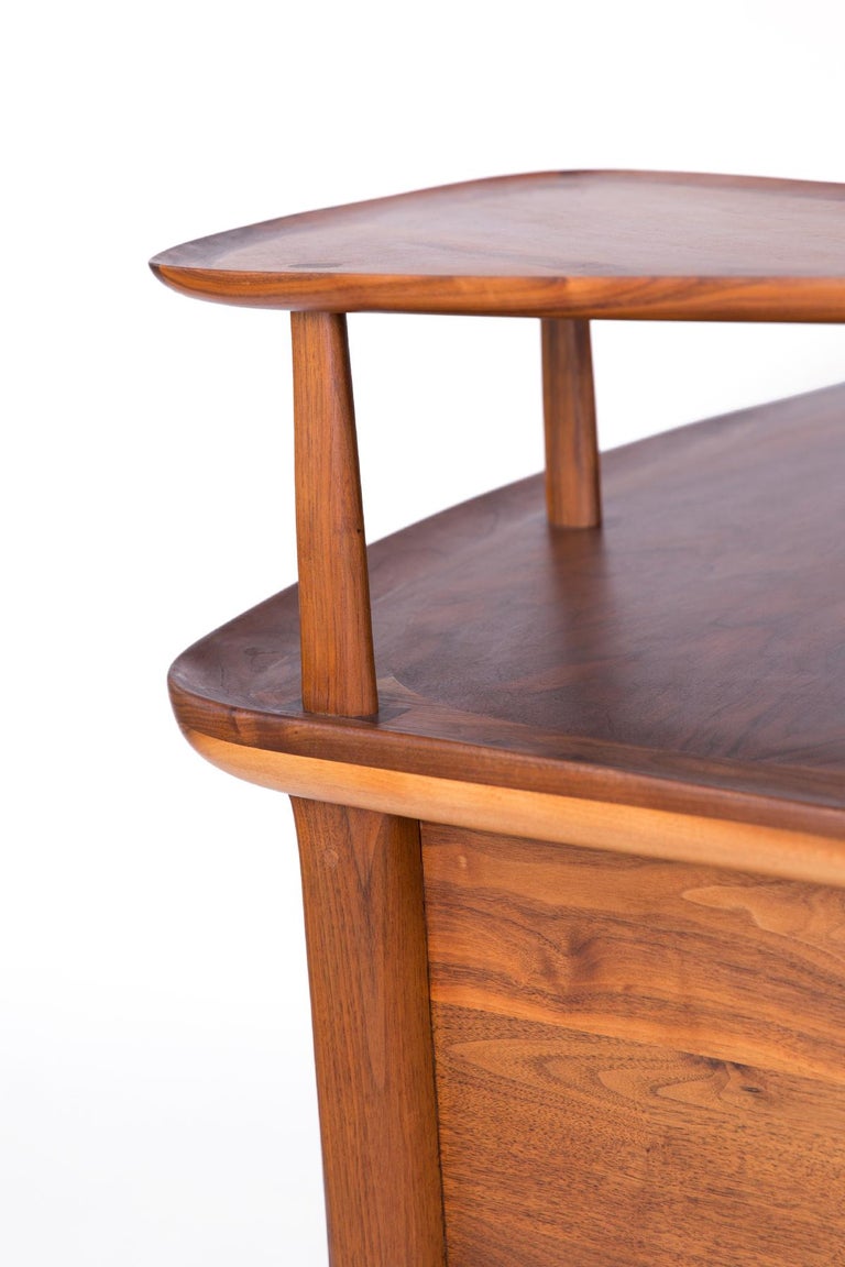 Allen Ditson Sculptural One-Off Desk For Sale at 1stdibs