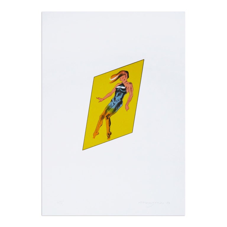 Allen Jones - Allen Jones, Catwalk Fragment: Etching, British Pop Art ...
