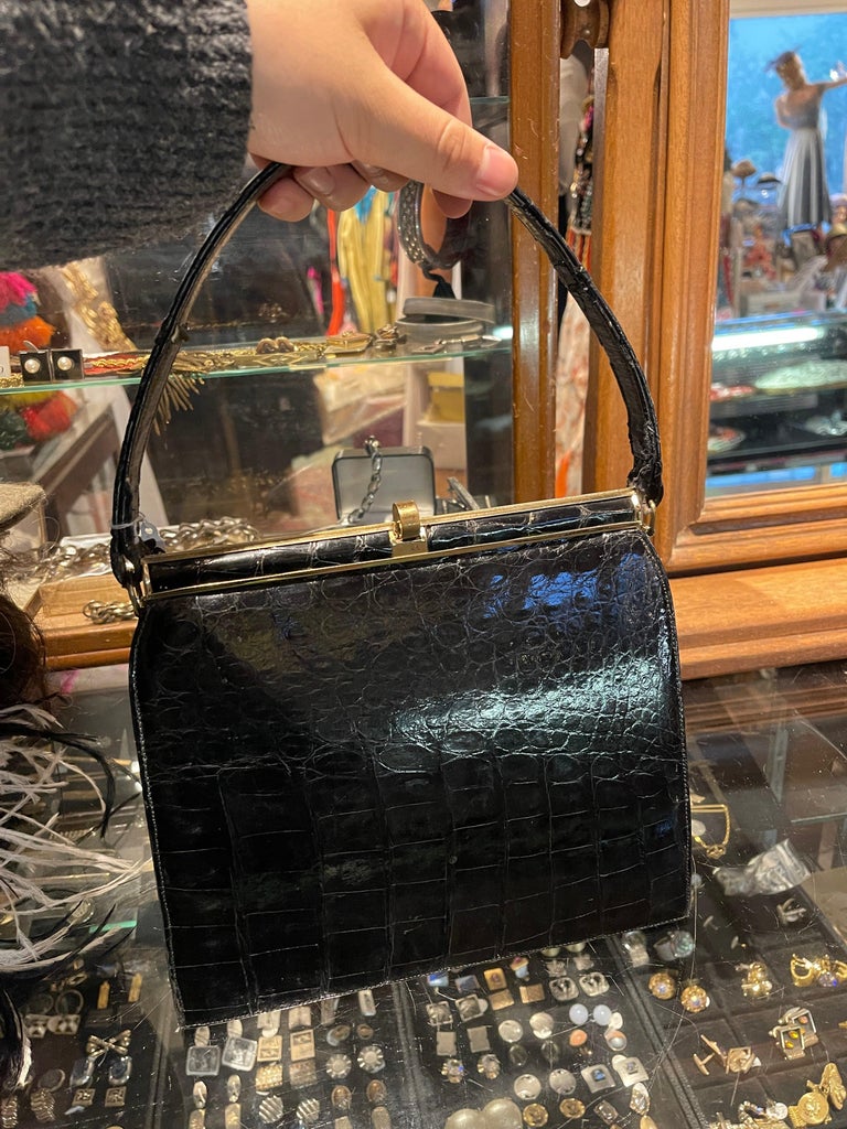 Alligator Purse For Sale at 1stDibs