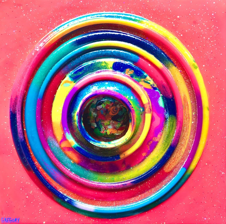 Allison Gregory - "Bulls Eye Pink" Allison Gregory, 2021 For Sale at ...