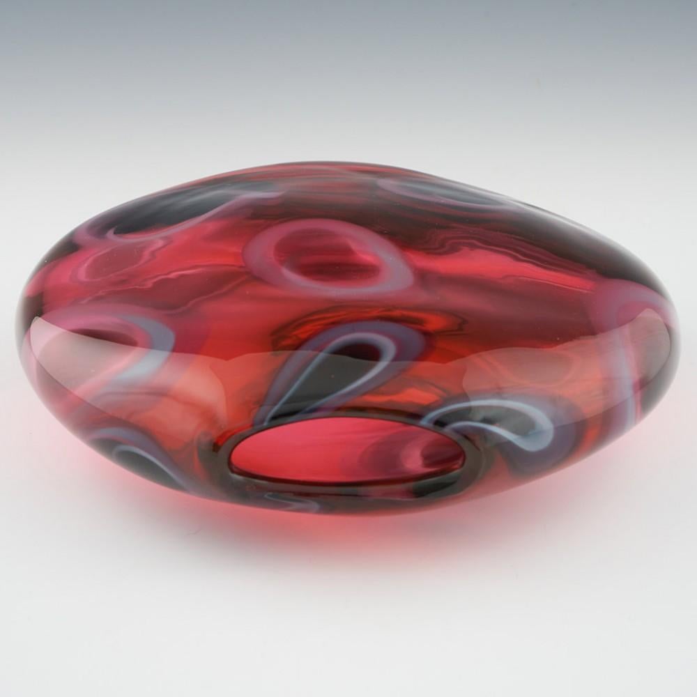 Allister Malcolm Ruby Tondo Vase 2023 For Sale at 1stDibs