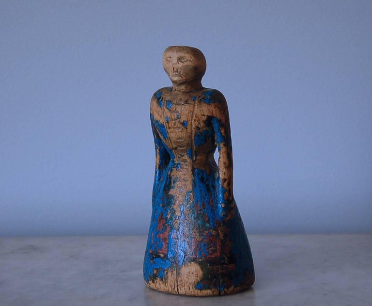 Early 19th Century Wooden Allmoge Doll, Origin: Jämtland, Sweden For ...