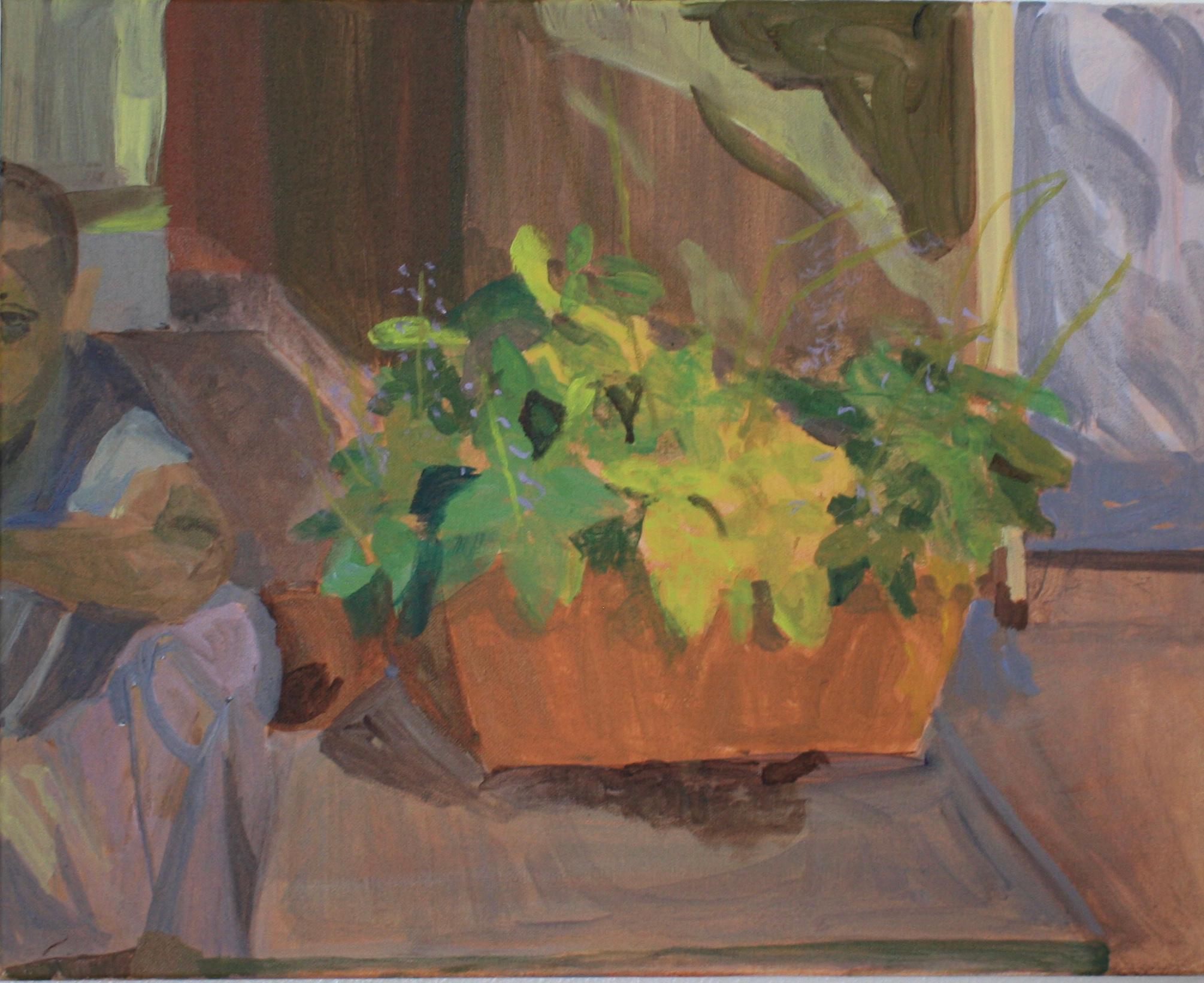 Alma Powell - Ben and the Terracotta pot For Sale at 1stDibs | alma powell