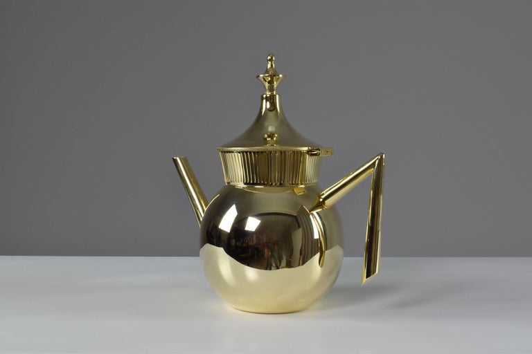Almis-O Contemporary Moroccan Teapot by Jonathan Amar For Sale at 1stDibs