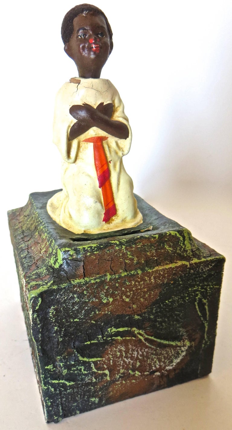 Alms Box or Mechanical Bank, German, circa 1890 For Sale at 1stDibs