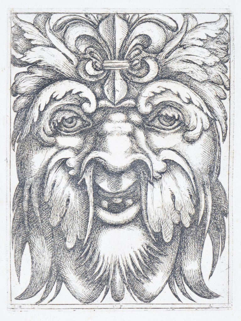 Alò Giovannoli - Four Groups of Nine Grotesque Masks For Sale at ...