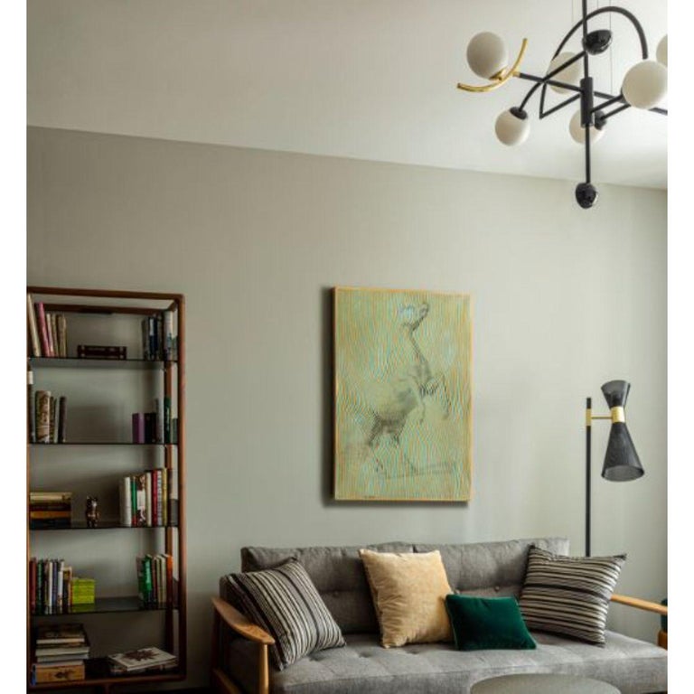 Aloe Helio Suspension Lamp by Dooq For Sale at 1stDibs