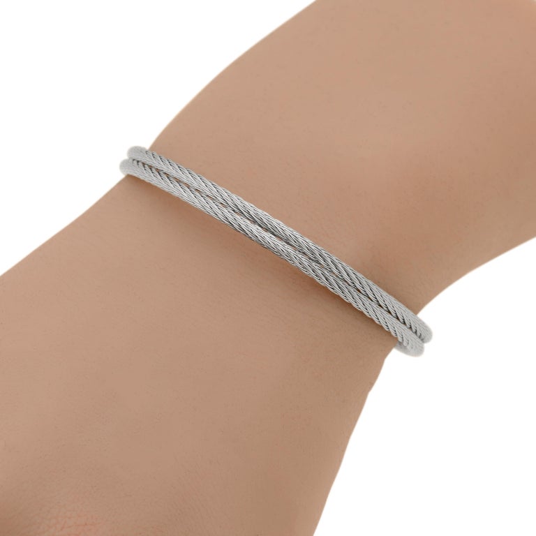 Alor Stainless Steel Bangle Bracelet For Sale at 1stDibs