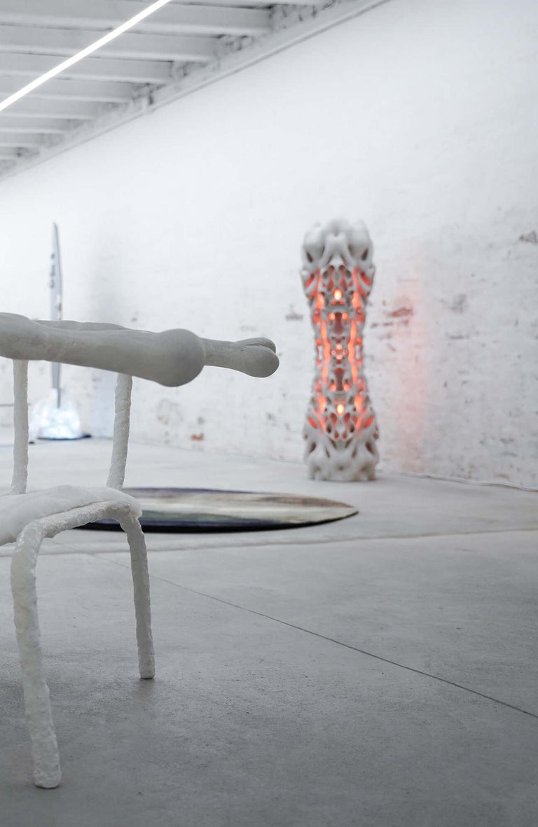 ALORA Light Sculpture, 3D-Printed Sand, Natural Organic For Sale at 1stDibs