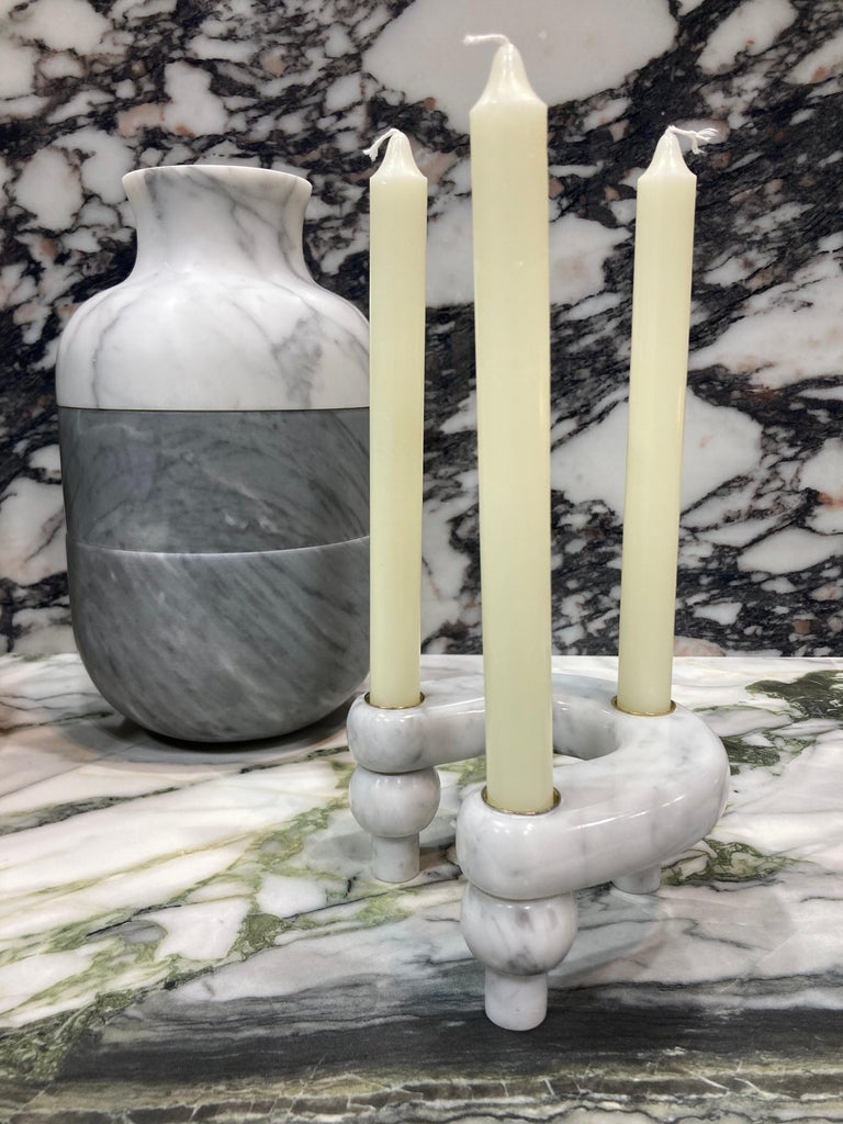 Alp Grey Vase 505 by Alp Design For Sale at 1stDibs