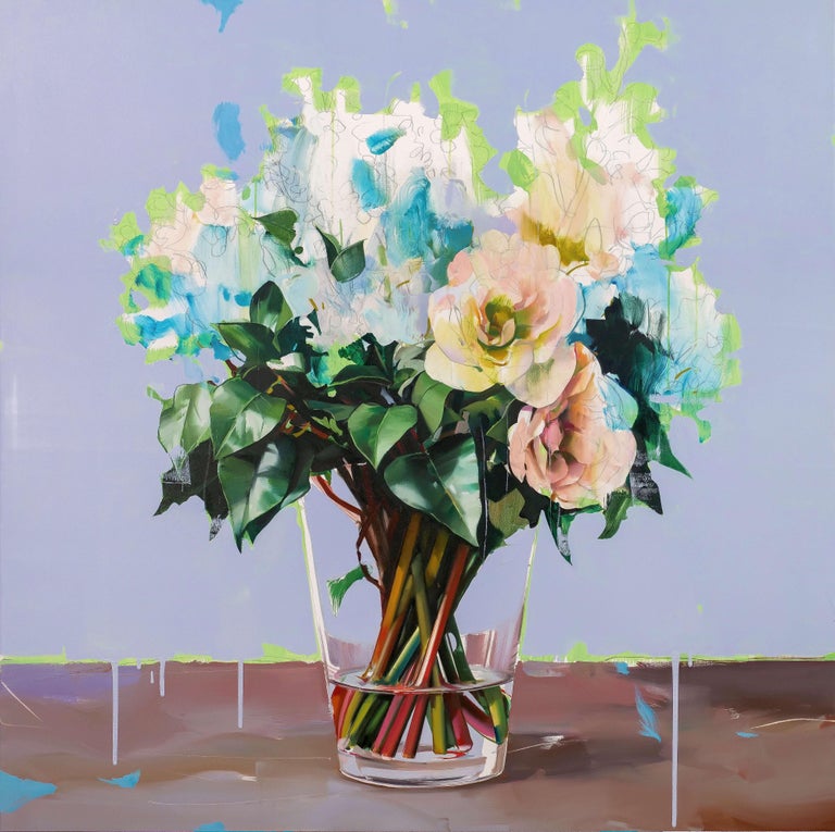 Alpay Efe - "Vanguard 18," original oil painting For Sale at 1stDibs