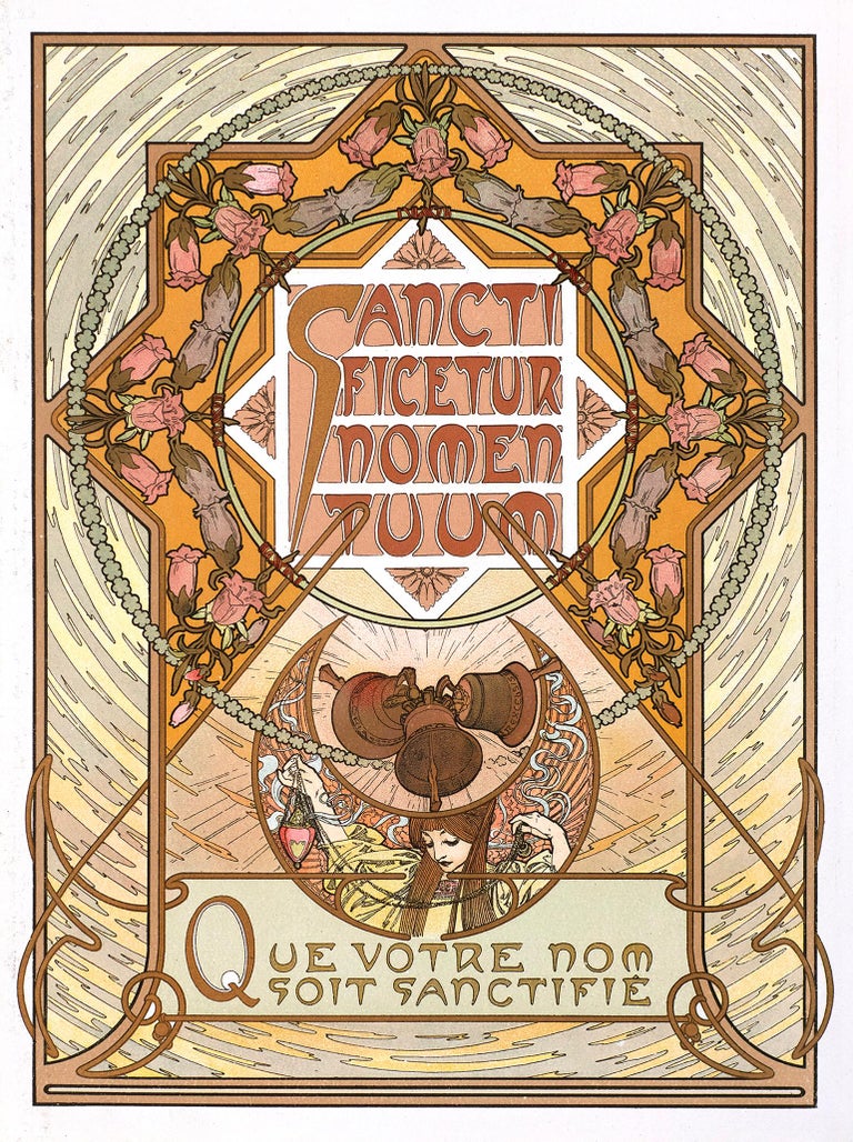 Alphonse Mucha - Alphonse Mucha's Le Pater: "Hallowed Be Thy Name" 1899 ...