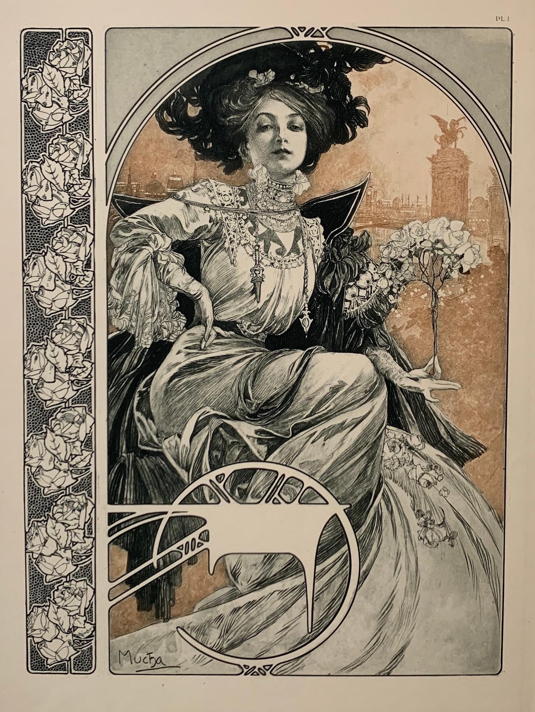Alphonse Mucha - Documents Décoratives- complete For Sale at 1stDibs ...