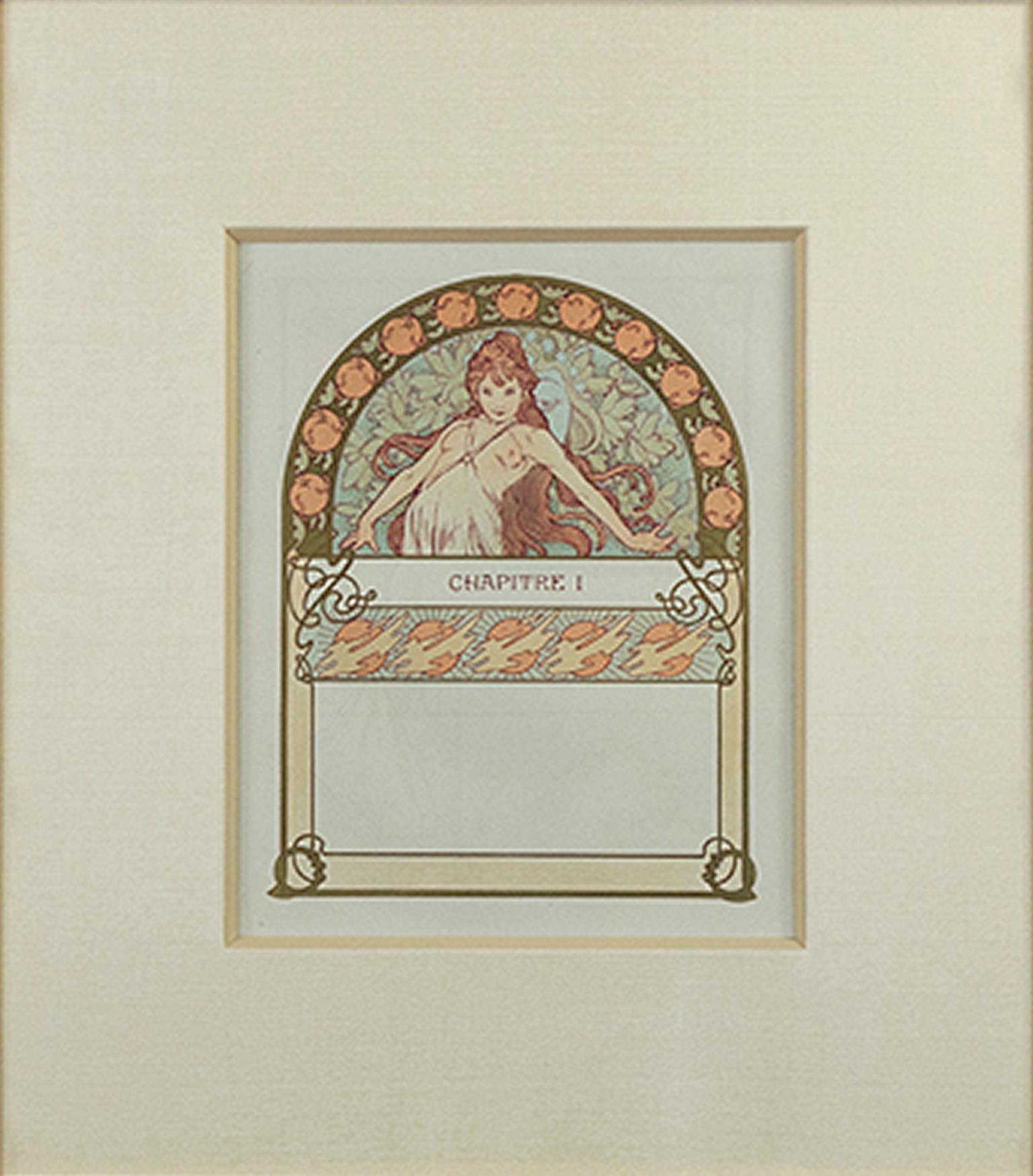 Alphonse Mucha - Incantation - original lithograph (1897-1898) at 1stDibs