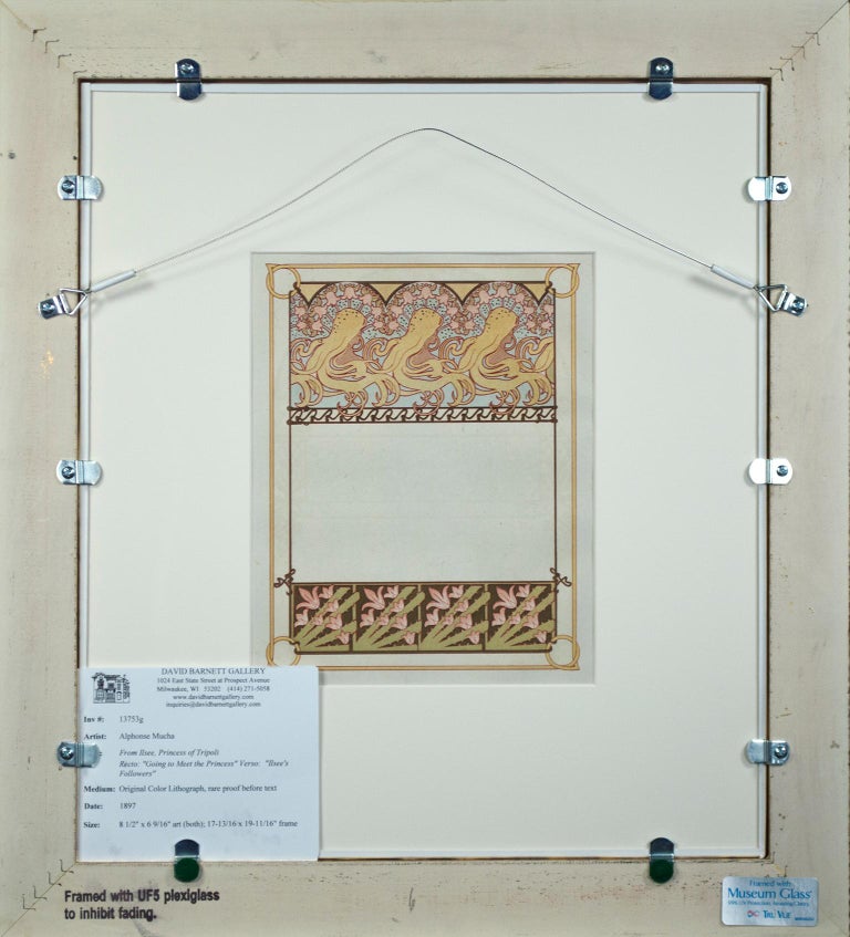 Alphonse Mucha - "Going to Meet the Princess" and "Ilsee's Followers ...