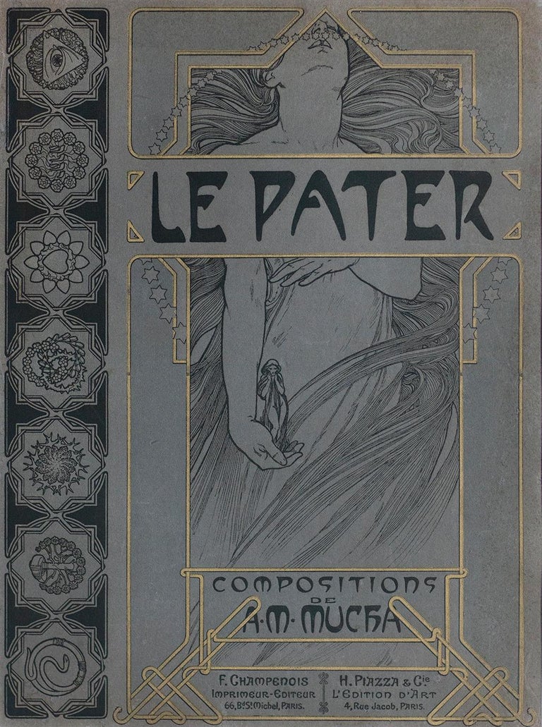 Alphonse Mucha - Original cover for Alphonse Mucha's Le Pater ...