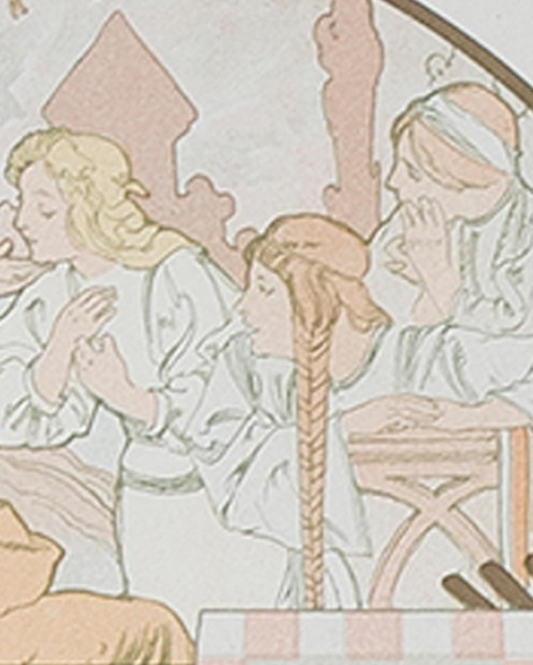 Alphonse Mucha - "Rudel of Blaye" and "Drunken Prince" Lithographs from ...