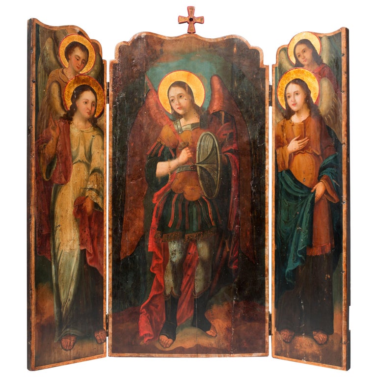 Altar Triptych at 1stDibs