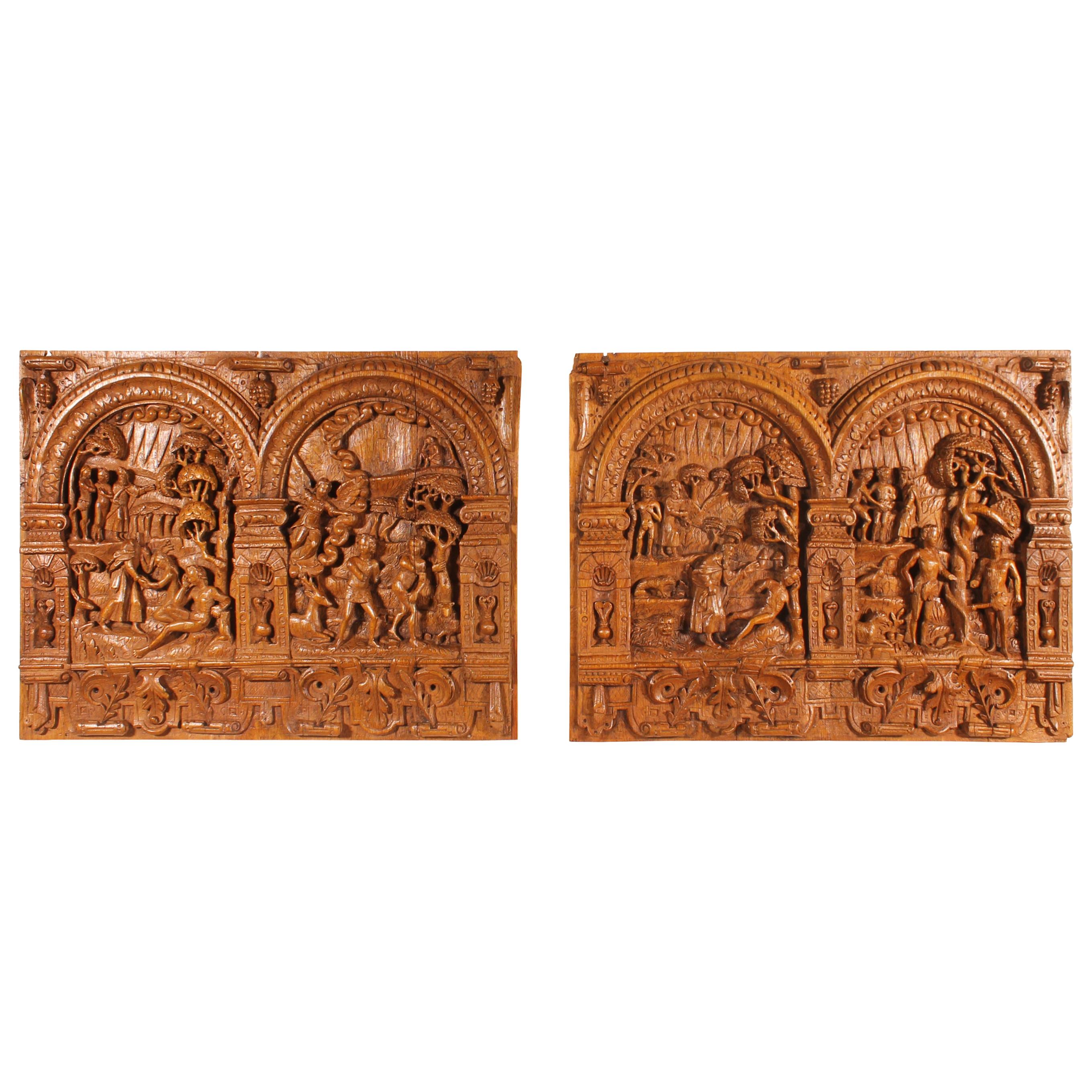 16th Century Walnut Sculptures from Germany For Sale at 1stDibs