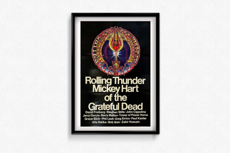 Alton Kelly & Stanley Mouse - 1972 Original poster - Rolling Thunder by ...
