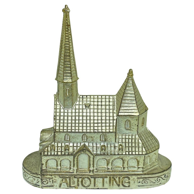 Altotting Pilgrimage Church Souvenir Building Vintage, Bavaria, Germany ...