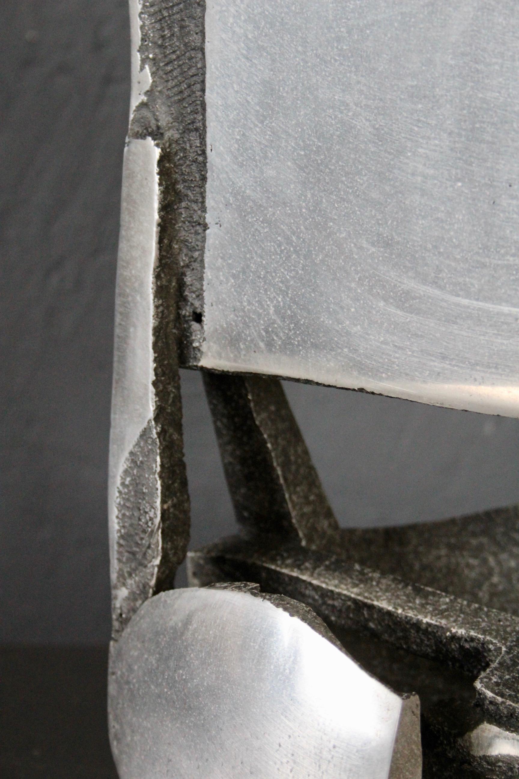 Aluminium Abstract Sculpture For Sale at 1stDibs