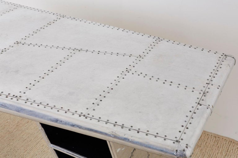 Aluminum Aircraft Aviation Jet Wing Writing Table Desk at 1stDibs ...