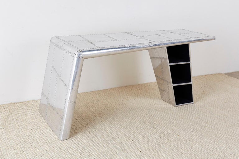 Aluminum Aircraft Aviation Jet Wing Writing Table Desk at 1stDibs ...