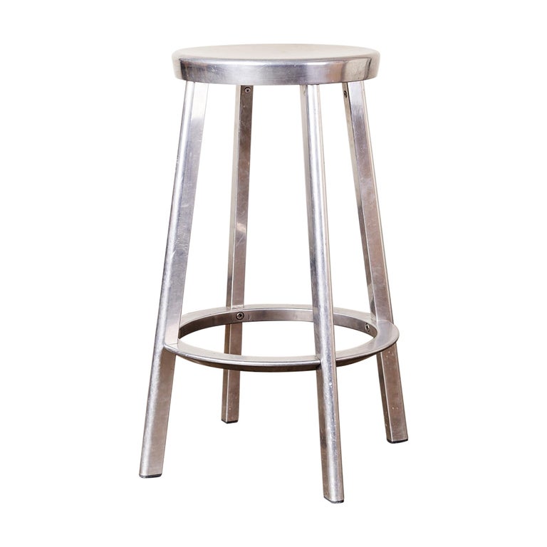 Aluminium Bar Stool at 1stDibs | aluminium bar stools