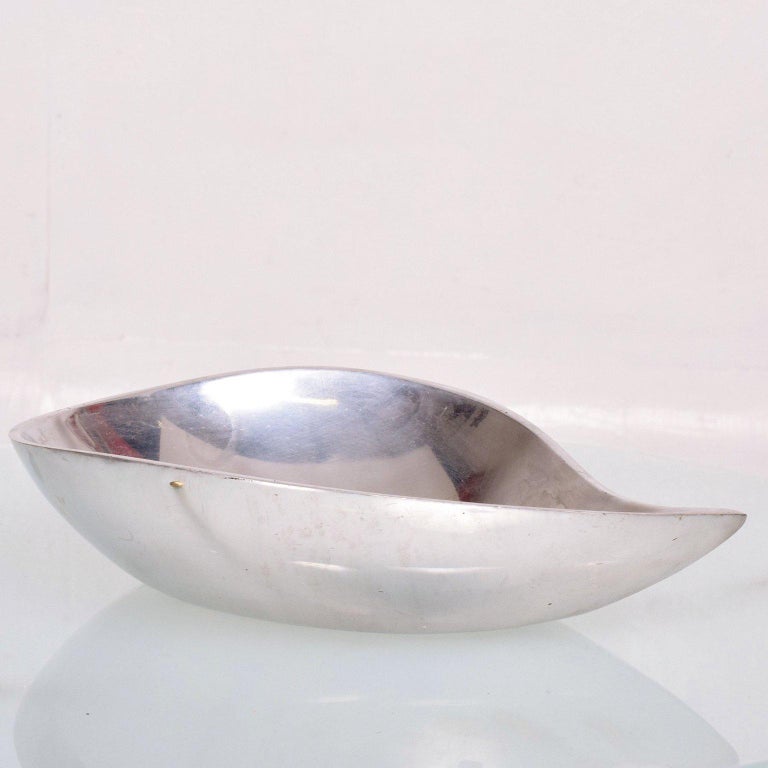 Aluminium Nambe Bowl at 1stDibs