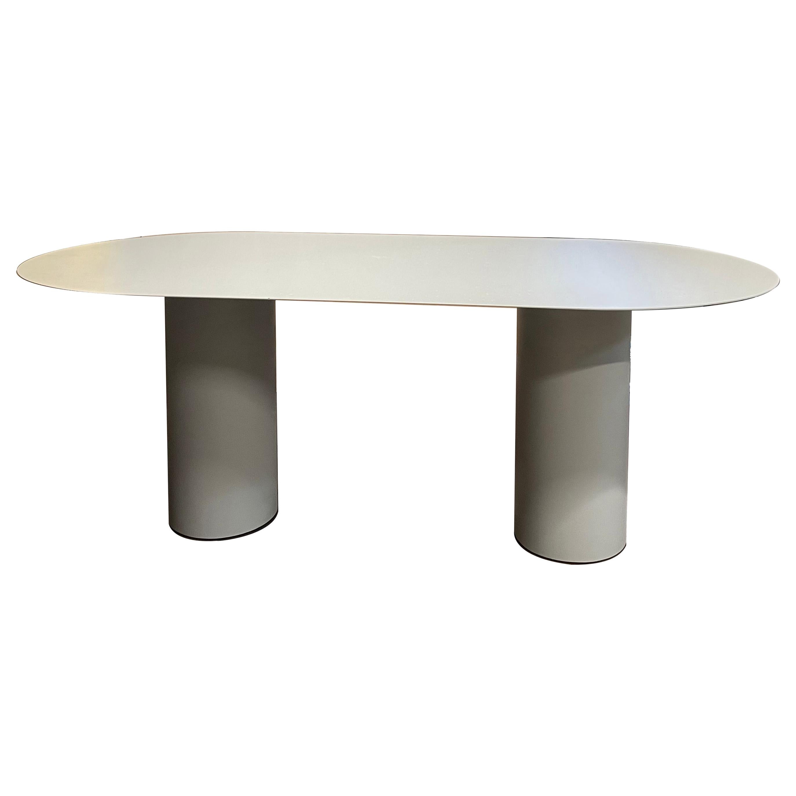 Aluminium Table by Chanel Kapitanj For Sale at 1stDibs