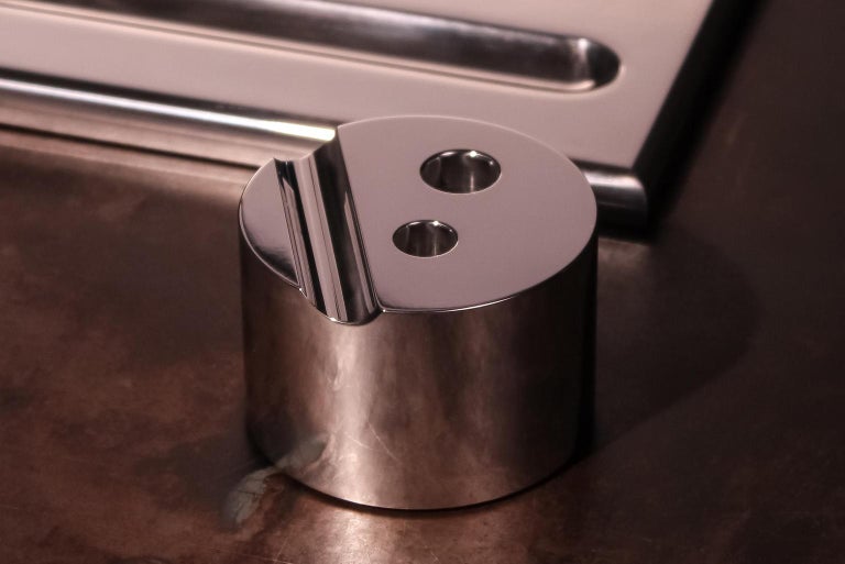 Aluminum Desk Accessory / Paperweight For Sale at 1stDibs