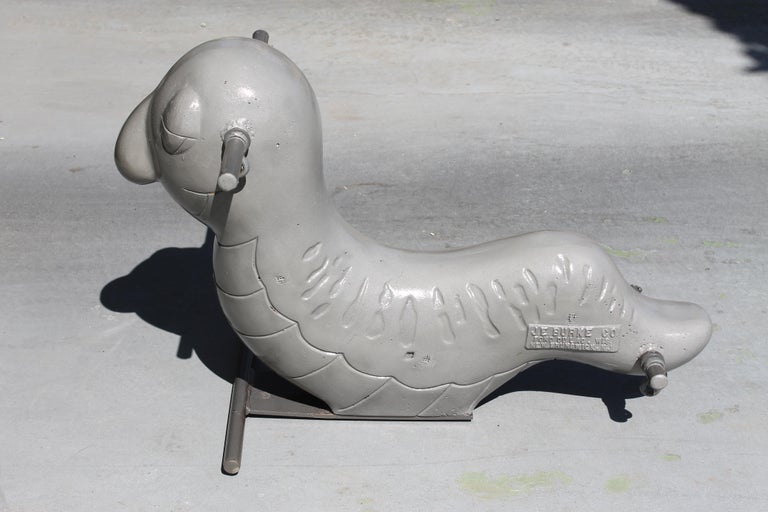 Aluminum Inchworm Playground Toy Sculpture at 1stDibs