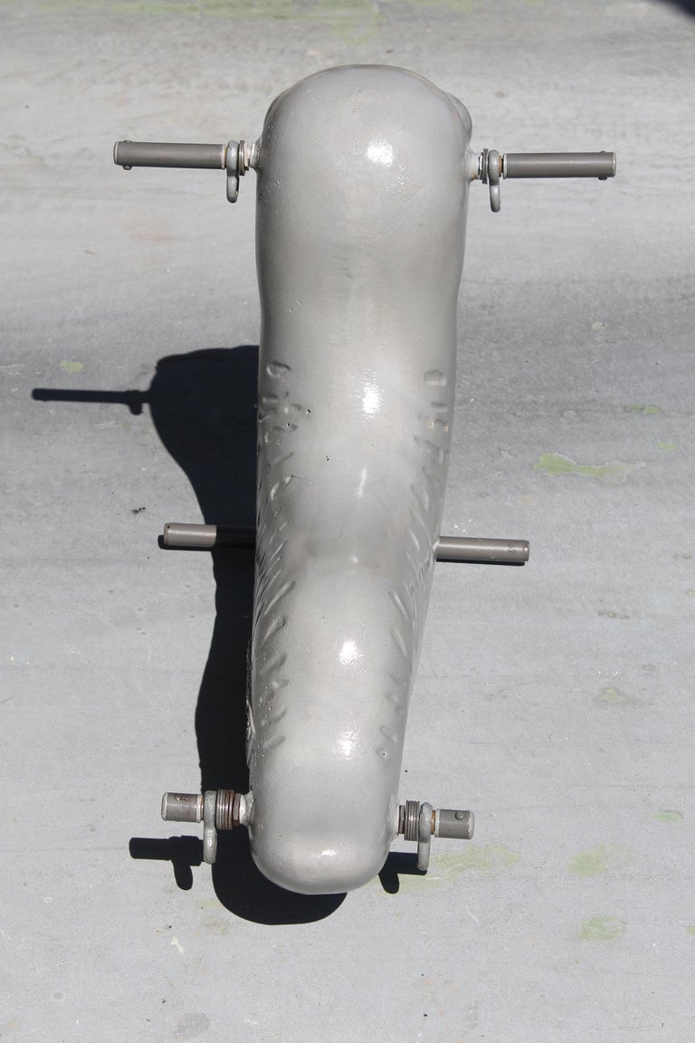 Aluminum Inchworm Playground Toy Sculpture at 1stDibs