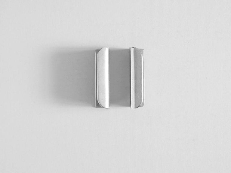 Aluminum Mini Pull Handle by Henry Wilson For Sale at 1stDibs