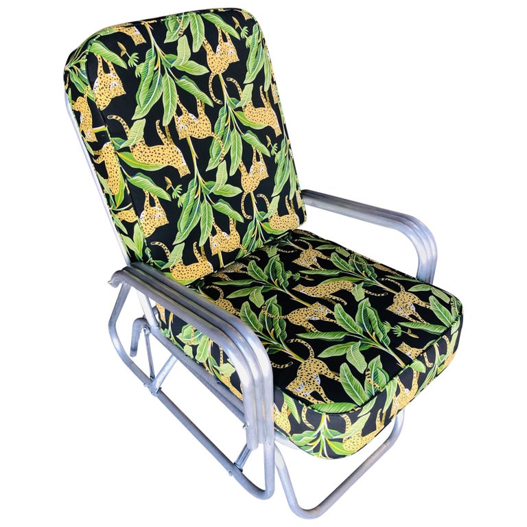 Aluminum Patio/Outdoor Slider Rocking Lounge Chair with Speed Arm For ...