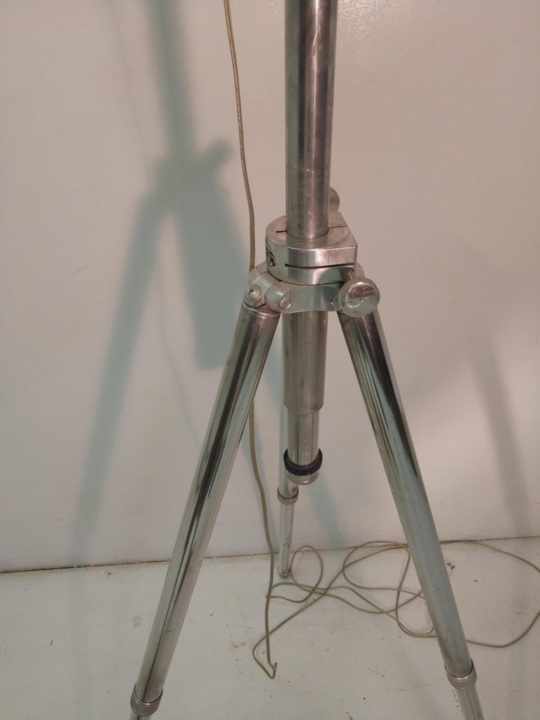 Aluminum Telescopic Tripod Floor Lamp Fully Adjustable at 1stDibs