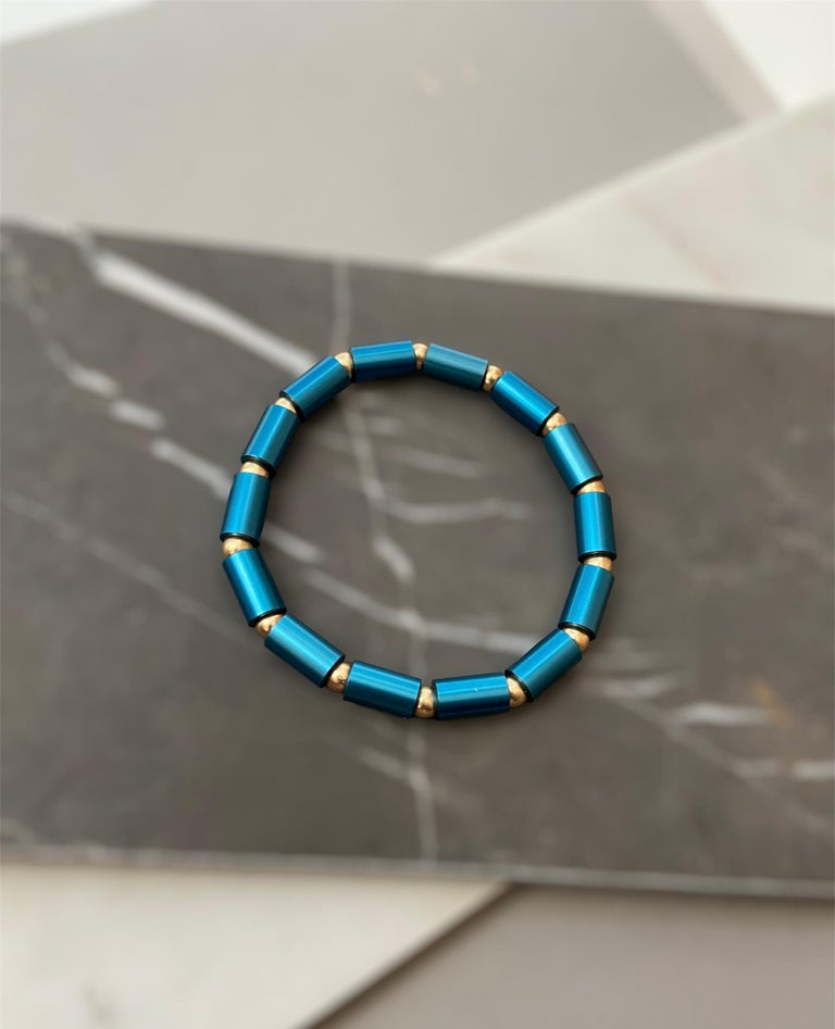 Aluminum Tube bracelet For Sale at 1stDibs