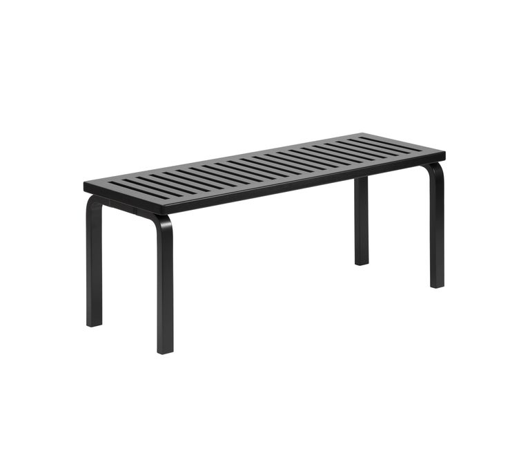 Alvar Aalto 153A Bench for Artek in White Lacquer For Sale at 1stDibs
