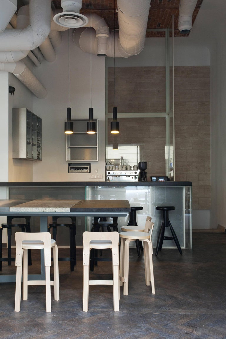Alvar Aalto A110 'Hand Grenade' White Pendant Light for Artek For Sale ...