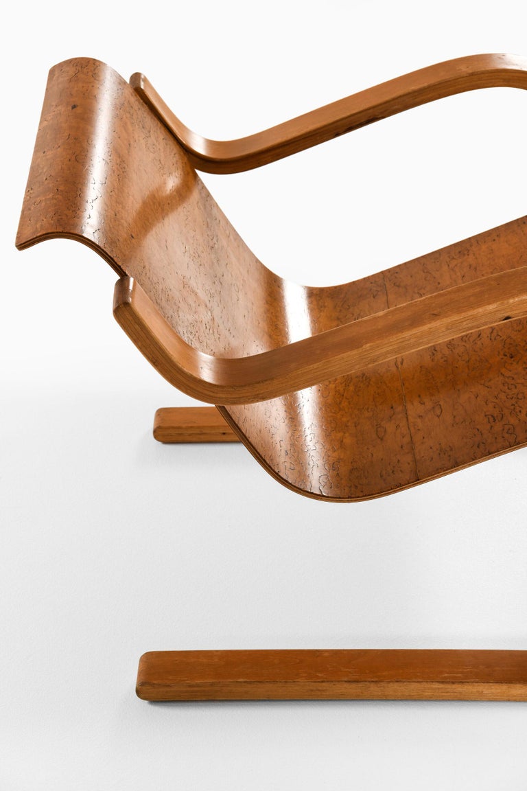 Alvar Aalto Easy Chair Nr 31 Produced by O.y Huonekalu-ja ...