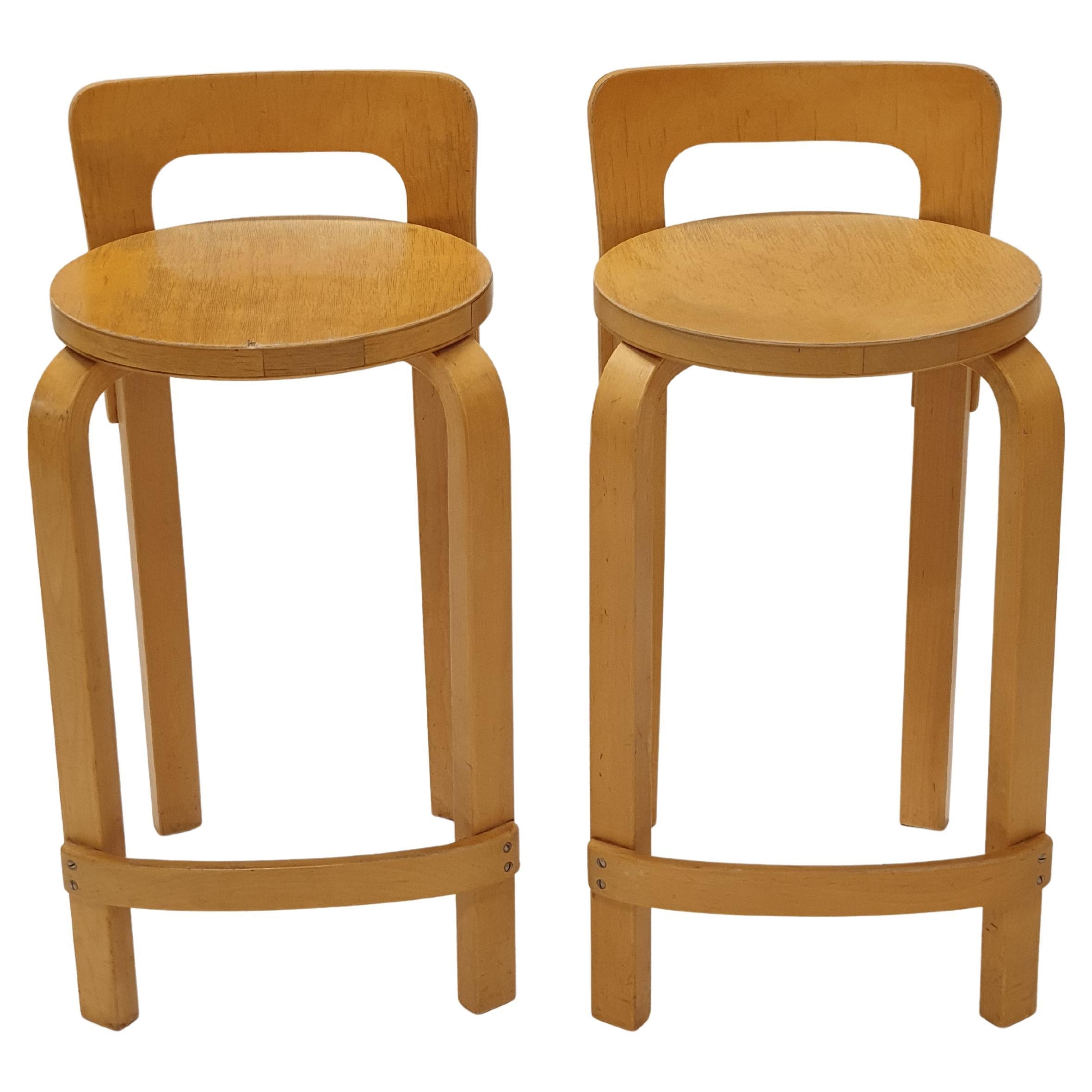Tabouret 60 d'Alvar Aalto+Aalto par Artek dans les années 1940-50 - En ...