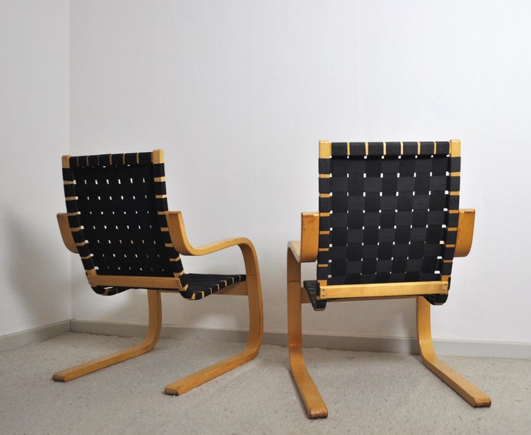 Alvar Aalto Lounge Chair, Model 406 by Artek For Sale at 1stDibs ...