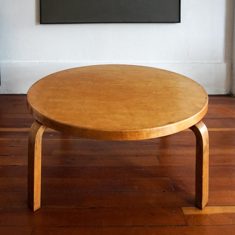 Alvar Aalto Low Round Coffee Table at 1stDibs | alvar aalto coffee ...