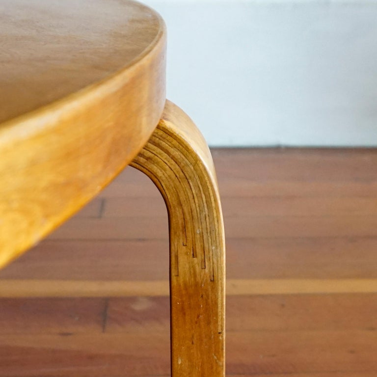 Alvar Aalto Low Round Coffee Table at 1stDibs | alvar aalto coffee ...
