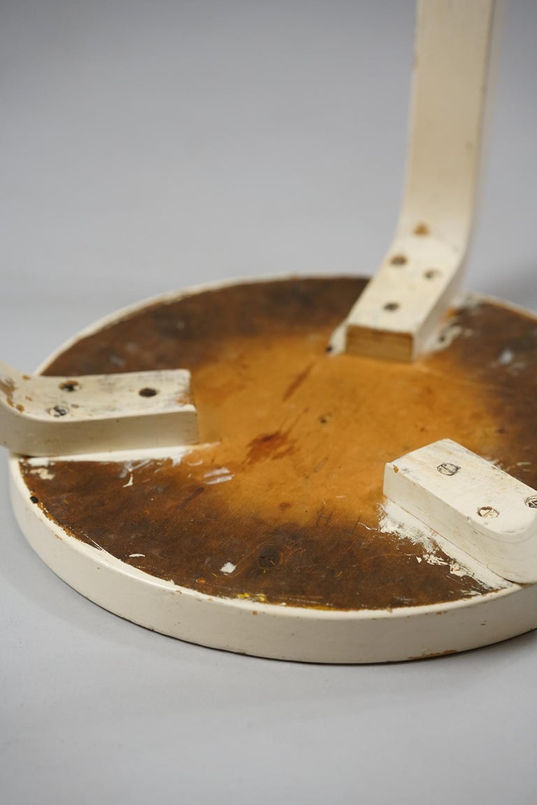 Alvar Aalto Model 60 Stool, circa 1940s For Sale at 1stDibs