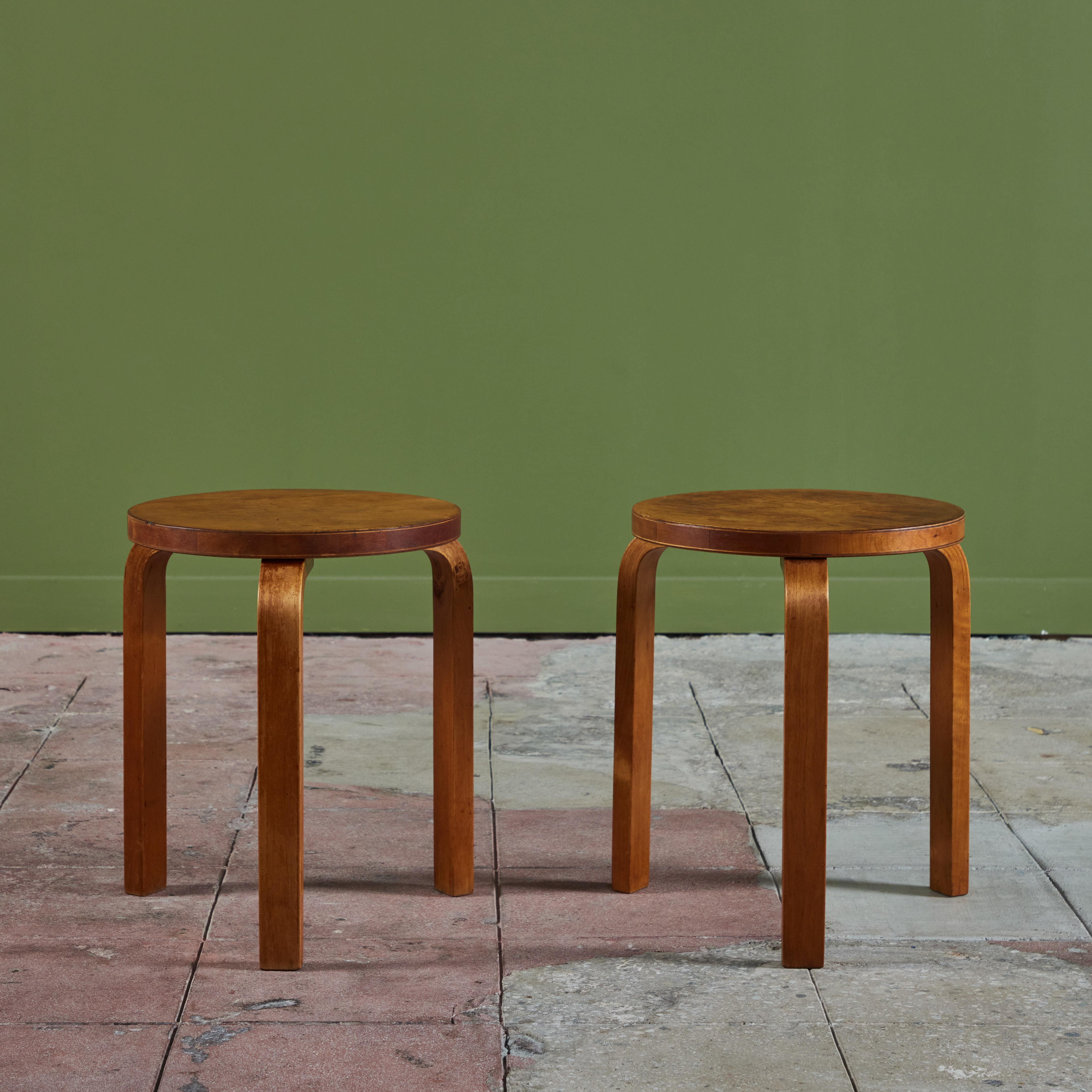 Alvar Aalto "Model 60" Stool for Artek For Sale at 1stDibs